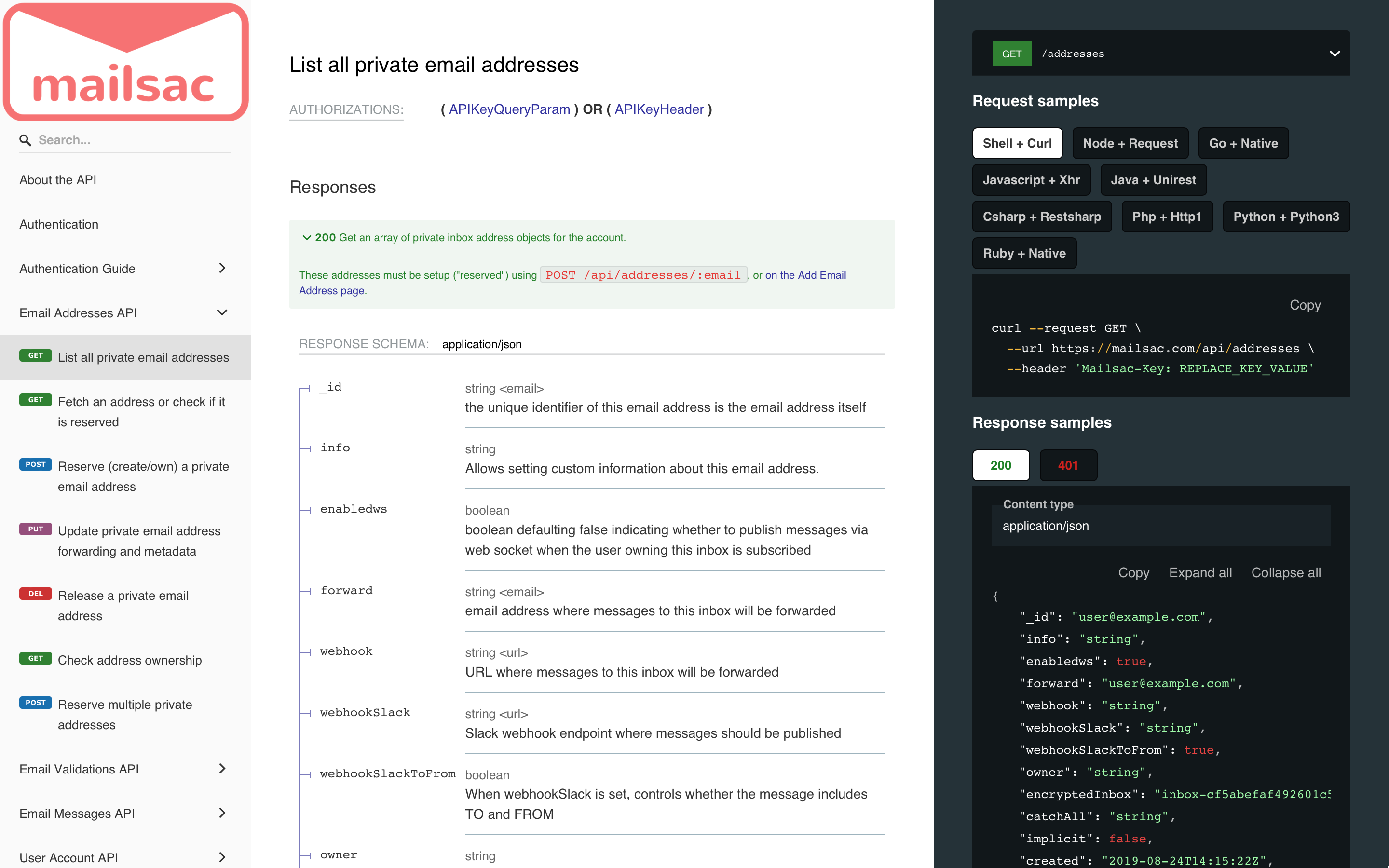 SoftwareOne Marketplace - Mailsac