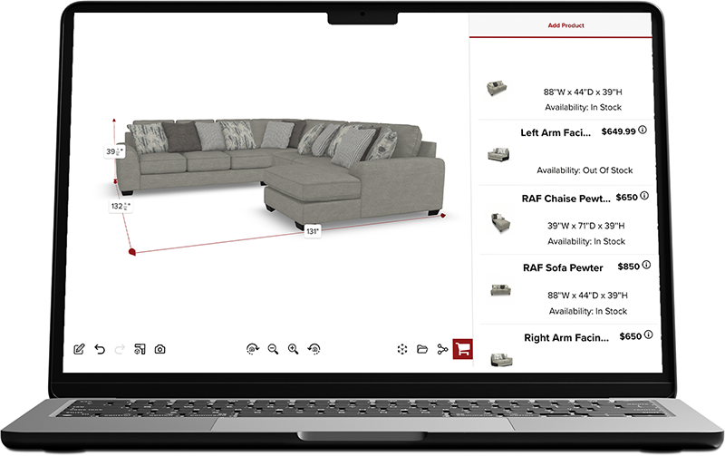 SoftwareOne Marketplace - 3D Cloud Sectional Configurator for Modular Sofas